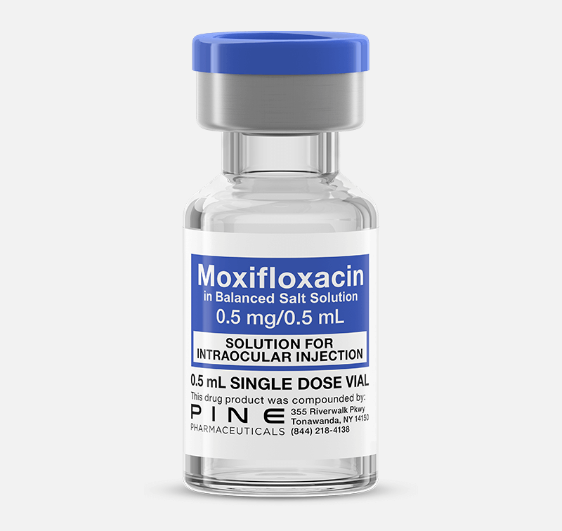 Moxifloxacin - 0.5 mg/0.5 mL - Pine Pharmaceuticals